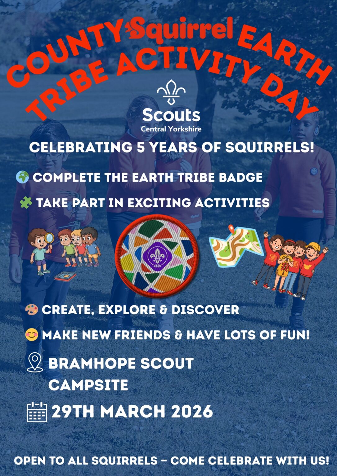 Celebrating Squirrels 5th Birthday - Earth Tribe Activity Day | Central ...